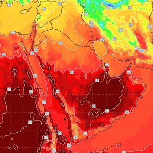 بالفيديو شاهد المناطق السعودية المشمولة بتوقعات الأمطار والغبار يوم