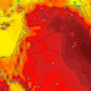 Iraq | The heat intensified on Tuesday, and temperatures touched the ...