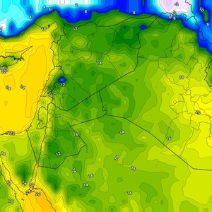 العراق المزيد من الانخفاض على درجات الحرارة وليالي مائلة للبرودة