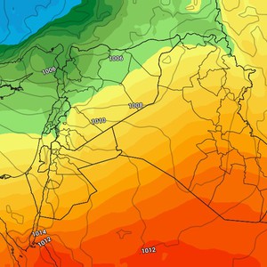 النشرة الأسبوعية للعراق تقلبات حرارية ومؤشرات على تحسن فرص الأمطار