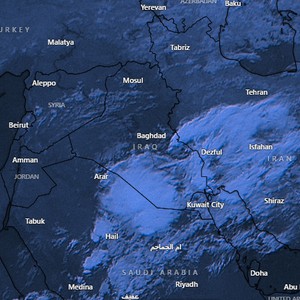 Iraq Update At 750 Pm Thick Cumulus Clouds Are Advancing To The