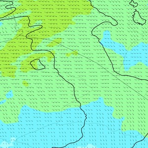 الإثنين رياح شمالية غربية نشطة مثيرة للغبار متوقعة على اجزاء الجوف