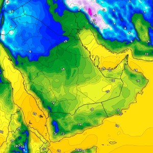 السعودية البرد يشتد من جديد شمالاًدرجات حرارة تُلامس الصفر المئوي