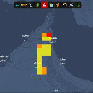 Emirates The National Center Of Meteorology Warns Of Rain And