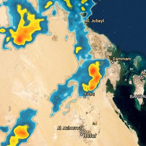 Dammam | Des orages et de la pluie sont attendus sous peu ...