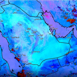 Saudi Arabia - 4:00pm | Dust wave in the Arabian Gulf and Arab weather ...