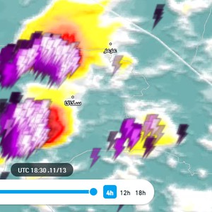 Important - Arabie Saoudite 22h00 | De forts orages s'approchent d'Arar ...