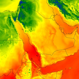 درجات الحرارة تقترب من الصفر المئوي في أجزاء واسعة من شمال المملكة فجر