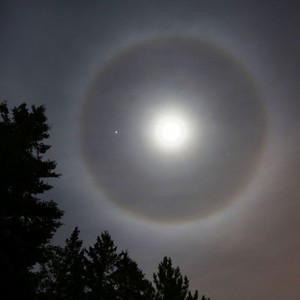 What is the moon halo and why does it appear | ArabiaWeather ...