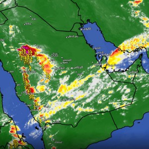 تحديث 320م سُحب رعدية شديدة غرب حائل ترصدها الأقمار الإصطناعية طقس