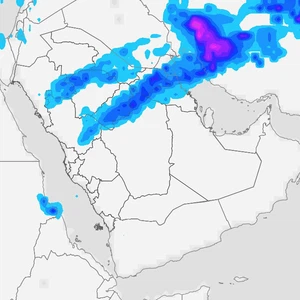 الكويت أجواء باردة يتخللها هطول زخات مُتفرقة من الأمطار على بعض