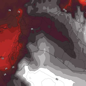Jordan Huge Temperature Differences Between The East And West Of The