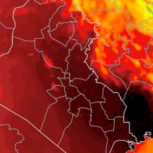 Iraq More Rise In Temperatures Thursday And Wind Gusts Touching 80