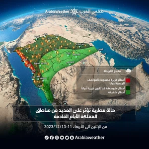 Arabie Saoudite Des Conditions Pluvieuses Commencent à Affecter Le