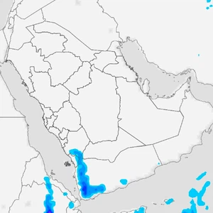 Saudi Arabia Areas Covered By Rain Forecasts For Sunday 5 14 2023