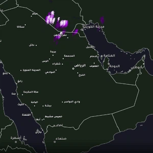 السعودية 700 صباحاً رصد سحب رعدية تشكلت شمال غرب حفر الباطن