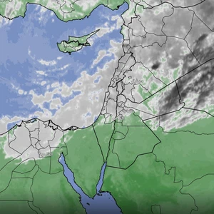Jordan 310 Pm Rain Clouds Affecting The Northern Parts Of The