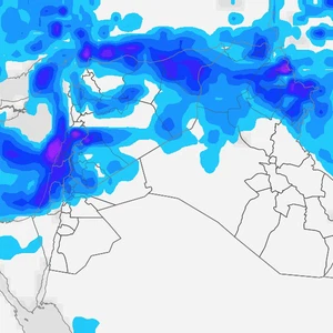 الجمعة استمرار هطول الأمطار الغزيرة على فترات في شمال ووسط البلاد