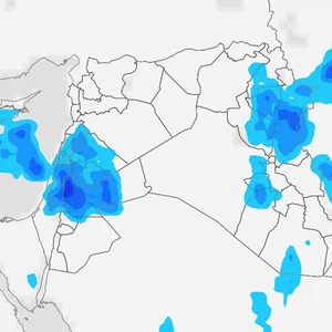 الأردن بدء تأثر المملكة باحوال جوية غير مستقرة عصر يوم الأحدتنبيهات