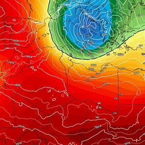 Tunisia And Algeria A Cold Air Front Crosses The Country Accompanied