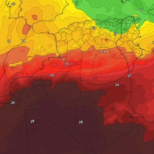 Arab Maghreb | An air mass coming from western Europe breaks the ...