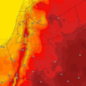 Jordan Temperatures Remain Around Average On Mondays Nice And Humid