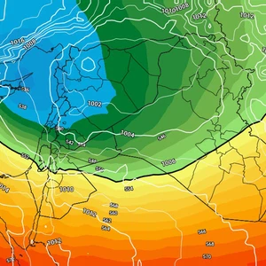 A deep air depression affects the Levant and causes the return of cold ...