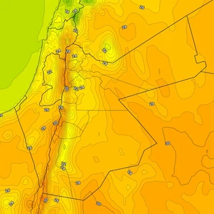 Jordan Sunny Spring Weather Tuesday And A Slight Rise In