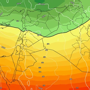 العراق تتأثر البلاد بامتداد المرتفع الجوي السيبيري الجمعة وعودة