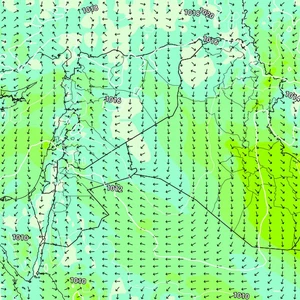 Iraq Al Bawareh Winds Continue To Stir Dust In The South And A
