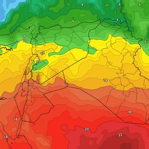 Jordanie Plus De Hausse Des Températures Avec Les Premiers Jours Du