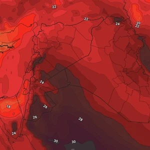 Jordan An Air Mass With Warmer Than Usual Temperatures Affects The
