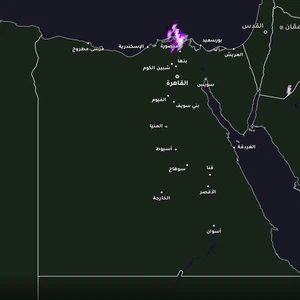 Egypt 825 Pm Thunderstorms Affect Parts Of The Northern Coast