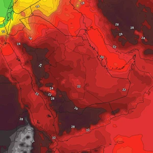 Kuwait A Gradual Rise In Temperatures And Hot Weather Coinciding