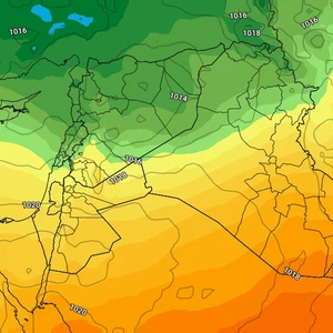 النشرة الأسبوعية للعراق تباين على درجات الحرارة وفرص متكررة للهطولات