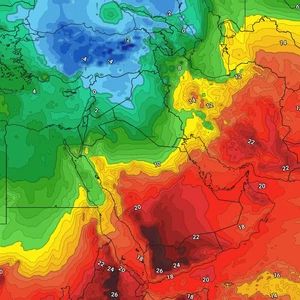 Iraq Low Pressure In The Northern Regions Followed By A Very Cold