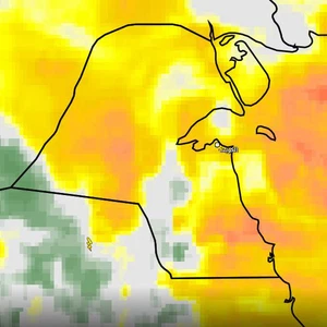 Kuwait Updated At 1040 Am Rain Clouds Continue To Advance Towards