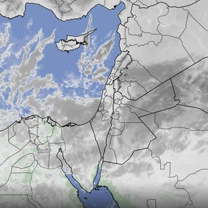 Jordan Sporadic Snowfall Now In Parts Of The Eastern Badia Including