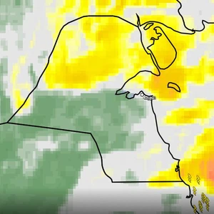 Kuwait Updated At 120 Pm Showers Of Varying Intensity Of Rain In
