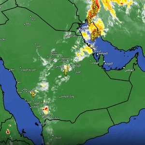 السعوديةتحــــديث 740م سُحب رعدية في محيط العاصمة الرياض الآن و