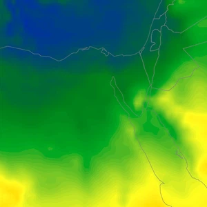 مصر انخفاض اضافي على درجات الحرارة ورياح قوية على الساحل الشمالي