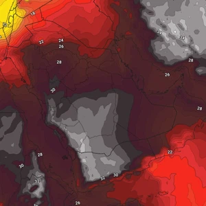 Saudi Arabia Temperatures Exceed 45°c In Mecca With Rain And Dust