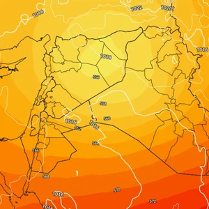 فرص لبعض الزخات العشوائية من الأمطار في الأردن السبت وضباب كثيف ليلة