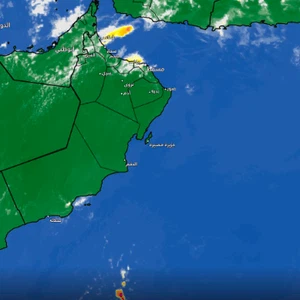 Sultanate Of Oman Thunderstorms And Rain In Many Areas