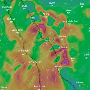 Saudi Arabia An Alert Of Dusty Weather In Jeddah And The Coasts Of