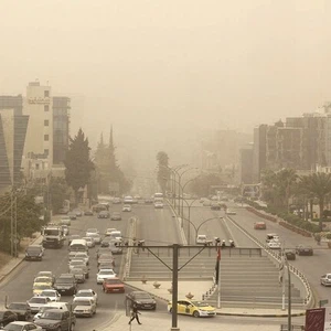 الأردن تنبيه من ازدياد كثافة الغبار في أجواء المملكة خلال الساعات