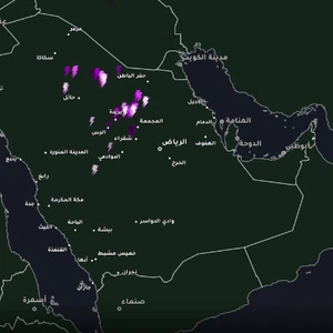 Saudi Arabia 545 Am Thunderstorms Continue In Parts Of Al Qassim