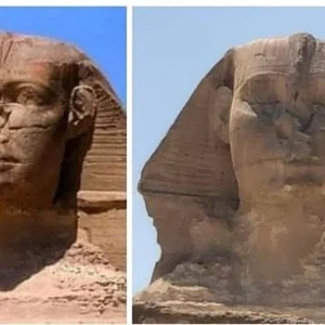 After the controversy raised by the image of the Sphinx with its eyes ...