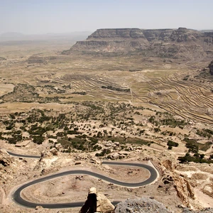 Arabie Saoudite En Conjonction Avec La Baisse De La Température Dans
