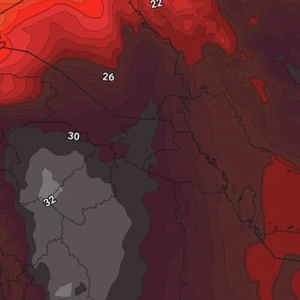 Kuwait A Quintessential Depression Accompanied By A Hot Air Mass Will